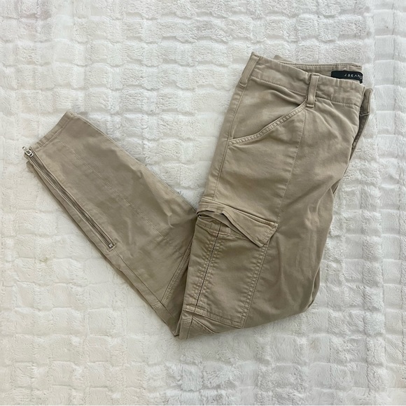 J Brand | Pants & Jumpsuits | J Brand Houlihan Tan Khaki Skinny Cropped ...
